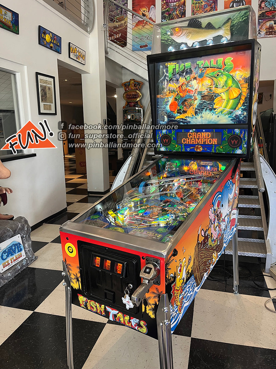 Fish Tales Pinball Machine – Fun SuperStore